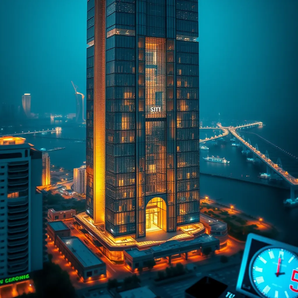 Exploring the SIT Tower in Silicon Oasis