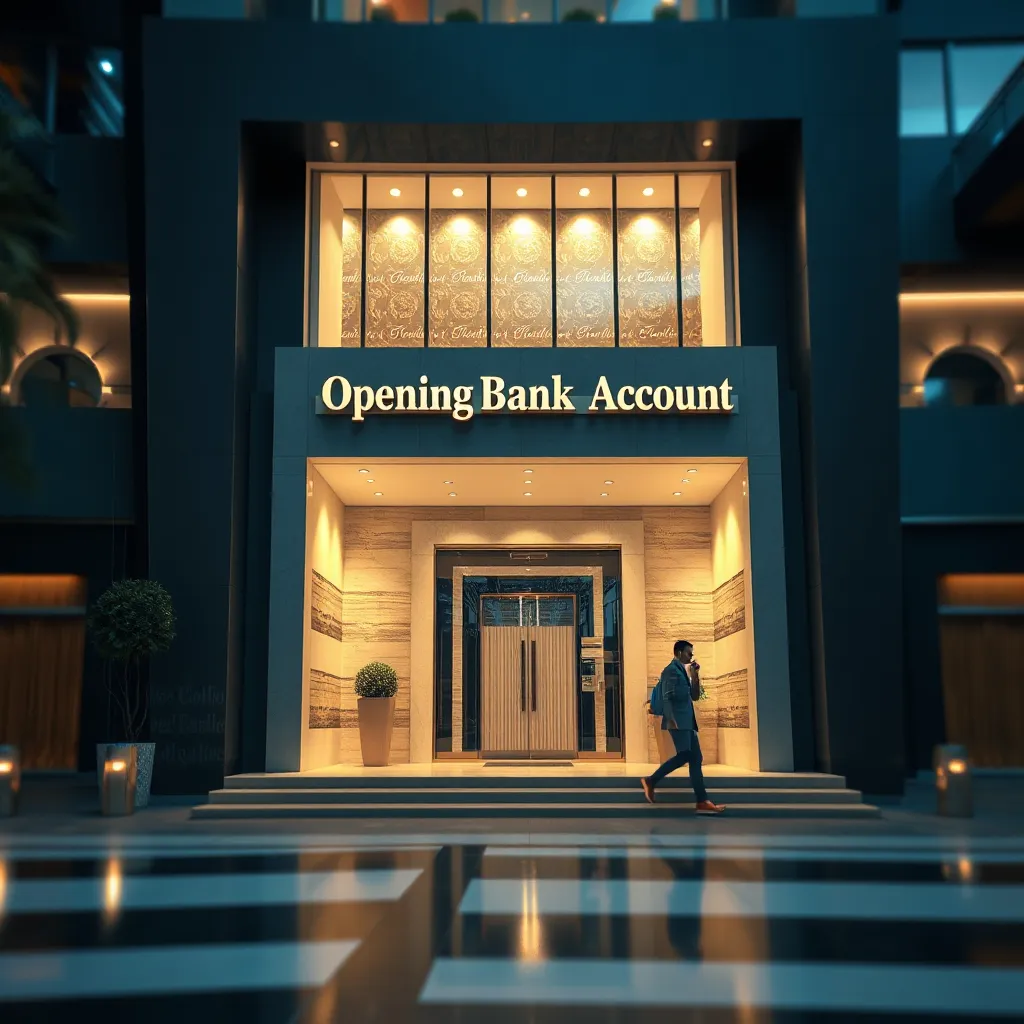 Guide to Opening a Bank Account in the UAE